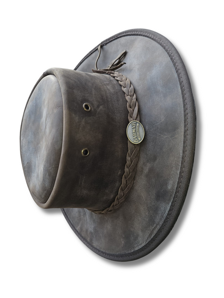 FOLDAWAY BRONCO HAT – ROWLAND LEATHER