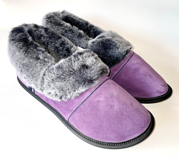 Low Cut Ladies Plum – ROWLAND LEATHER